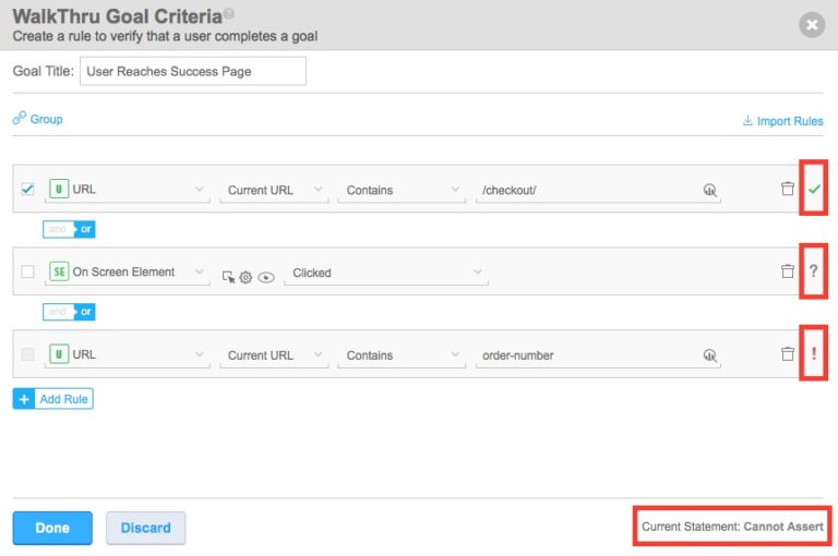Rule Engine - WalkMe Support