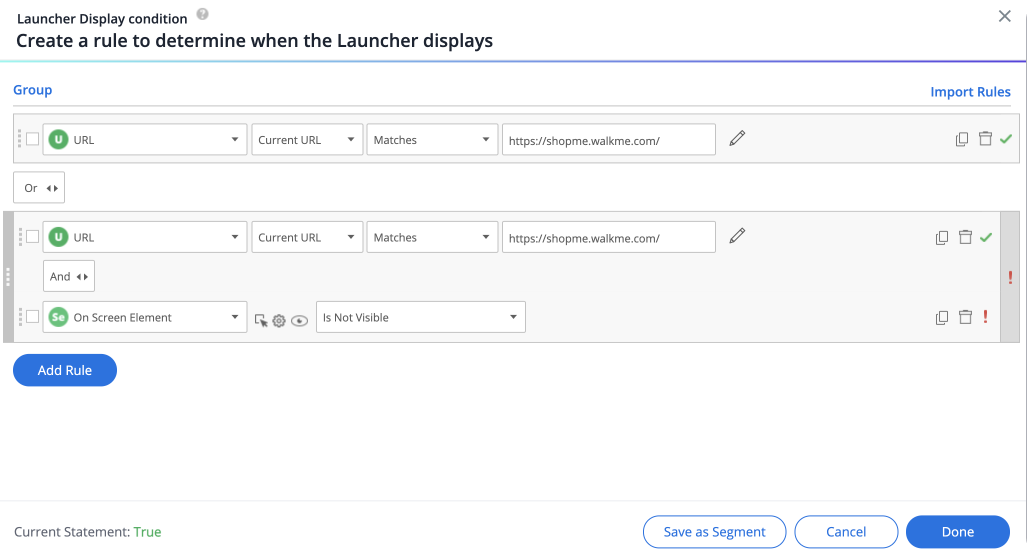 Rule Engine - WalkMe Help Center