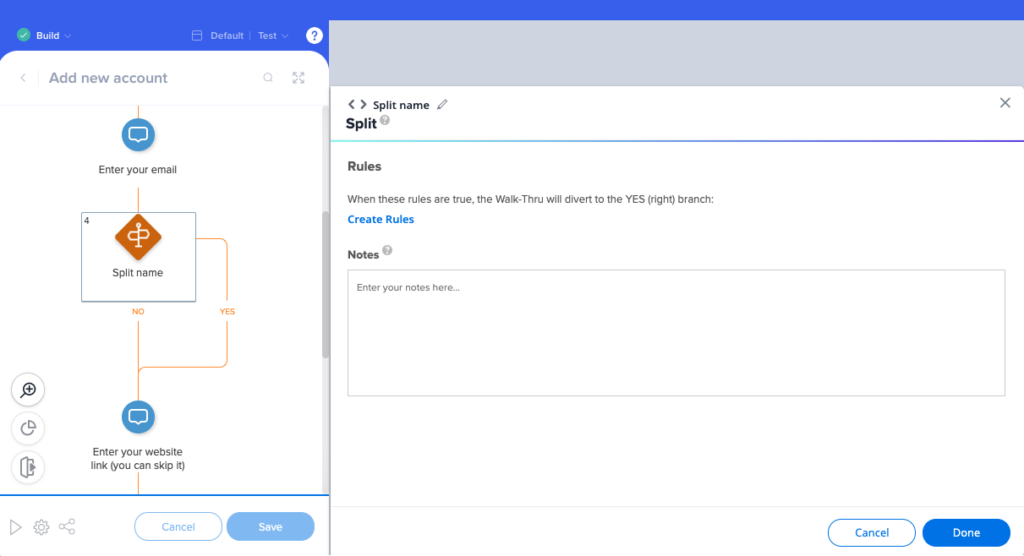 Build a Smart Walk-Thru - WalkMe Help Center
