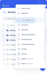 Smart Walk-Thrus - WalkMe Help Center