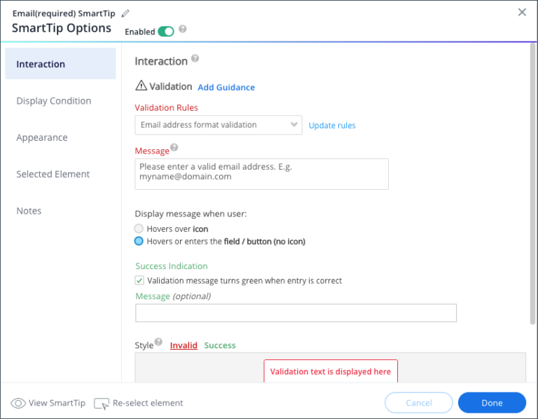 SmartTips - WalkMe Help Center