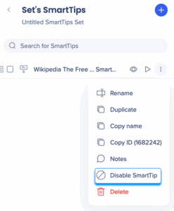 SmartTips - WalkMe Help Center