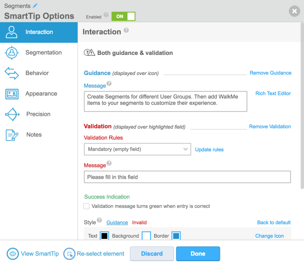 SmartTips - WalkMe Support