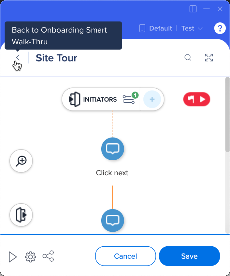 Connect to Smart Walk-Thru Step Getting Started Guide - WalkMe Help Center