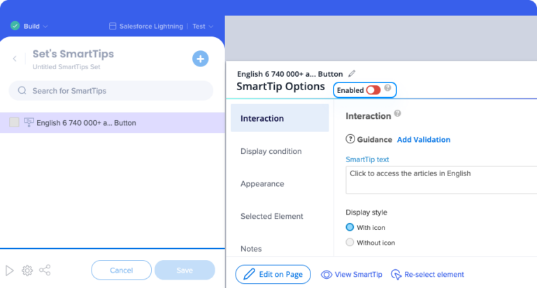 SmartTips - WalkMe Help Center