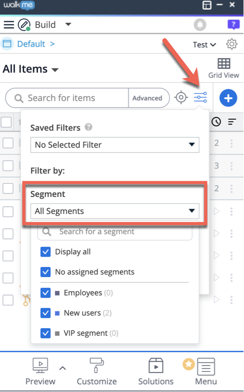 Segmentation - WalkMe Help Center