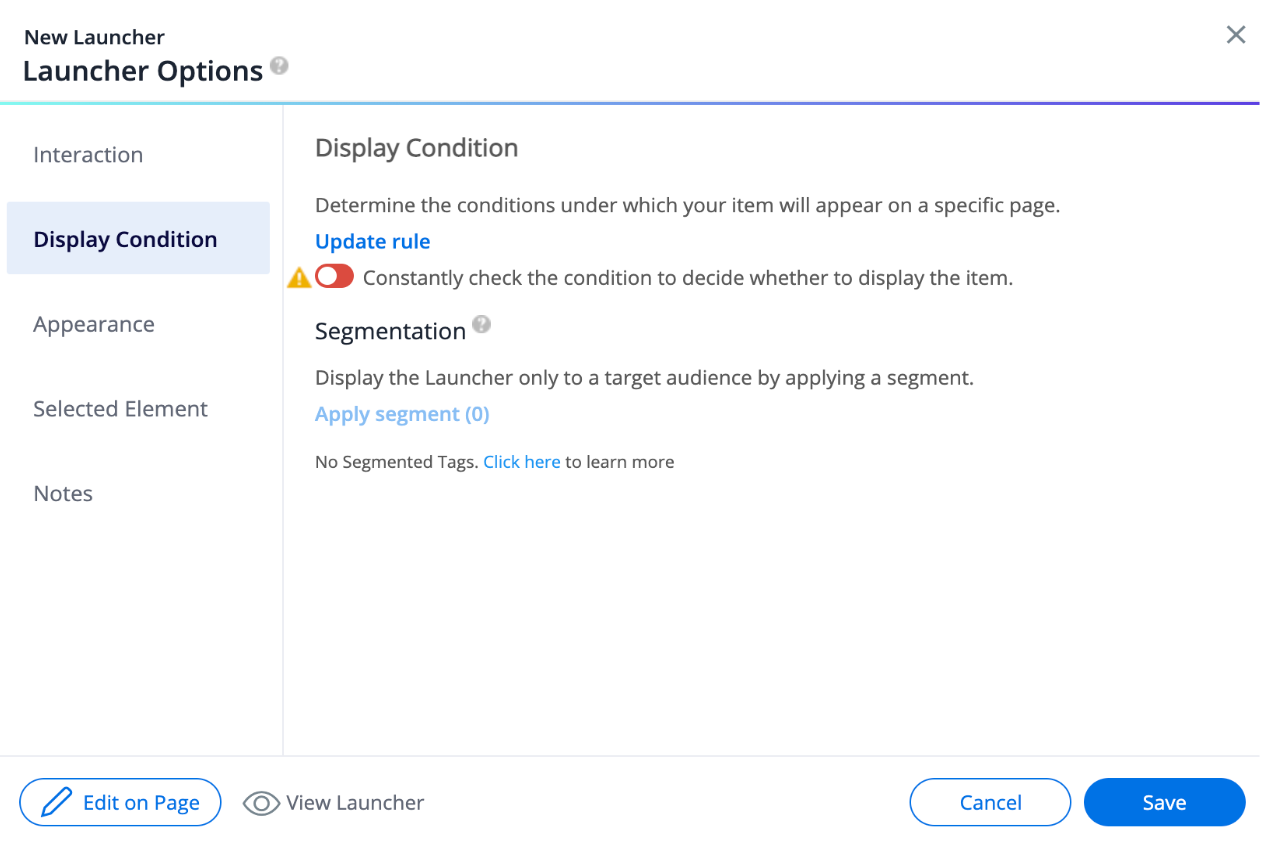 Launchers - WalkMe Help Center