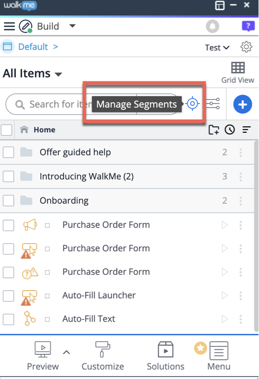 Segmentation - WalkMe Help Center
