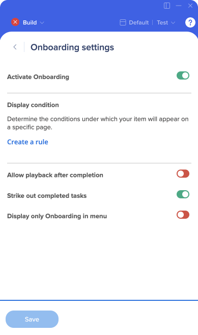 Onboarding Tasks: Getting Started Guide - WalkMe Help Center