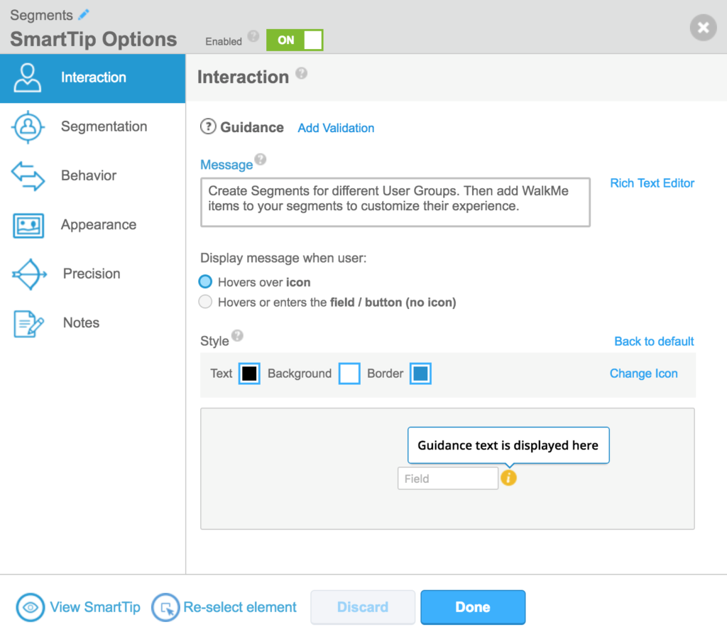 SmartTips - WalkMe Support