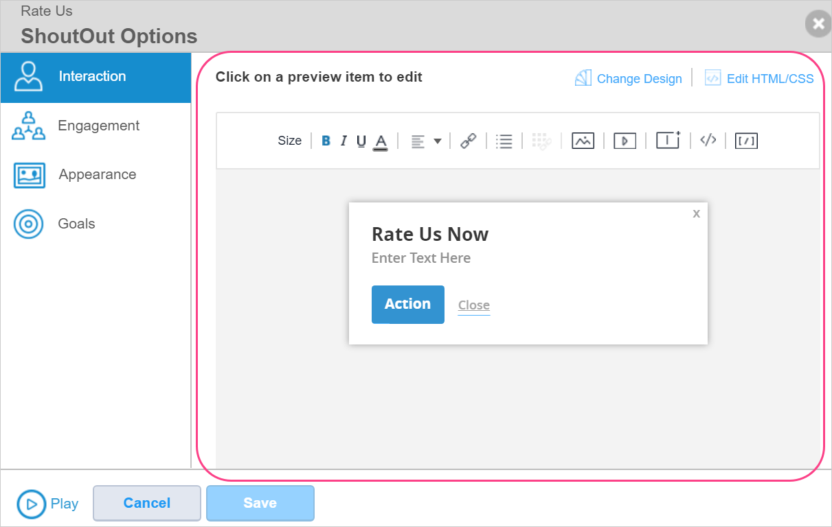 CSS for ShoutOuts - WalkMe Support
