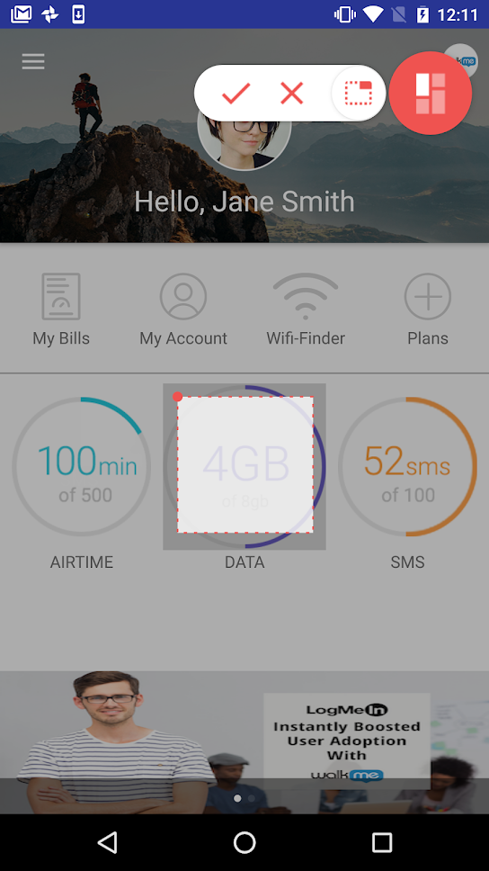 Mobile: How To Capture Elements and Screens - WalkMe Support