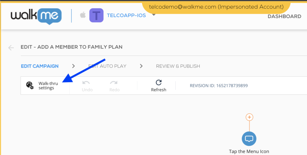 Mobile: How To Edit Smart Walk-Thrus - WalkMe Help Center