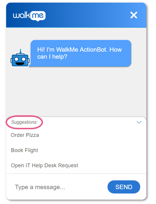 How To Build an ActionBot - WalkMe Support