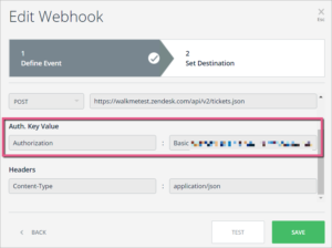 How to Use WebHooks With Zendesk - WalkMe Help Center