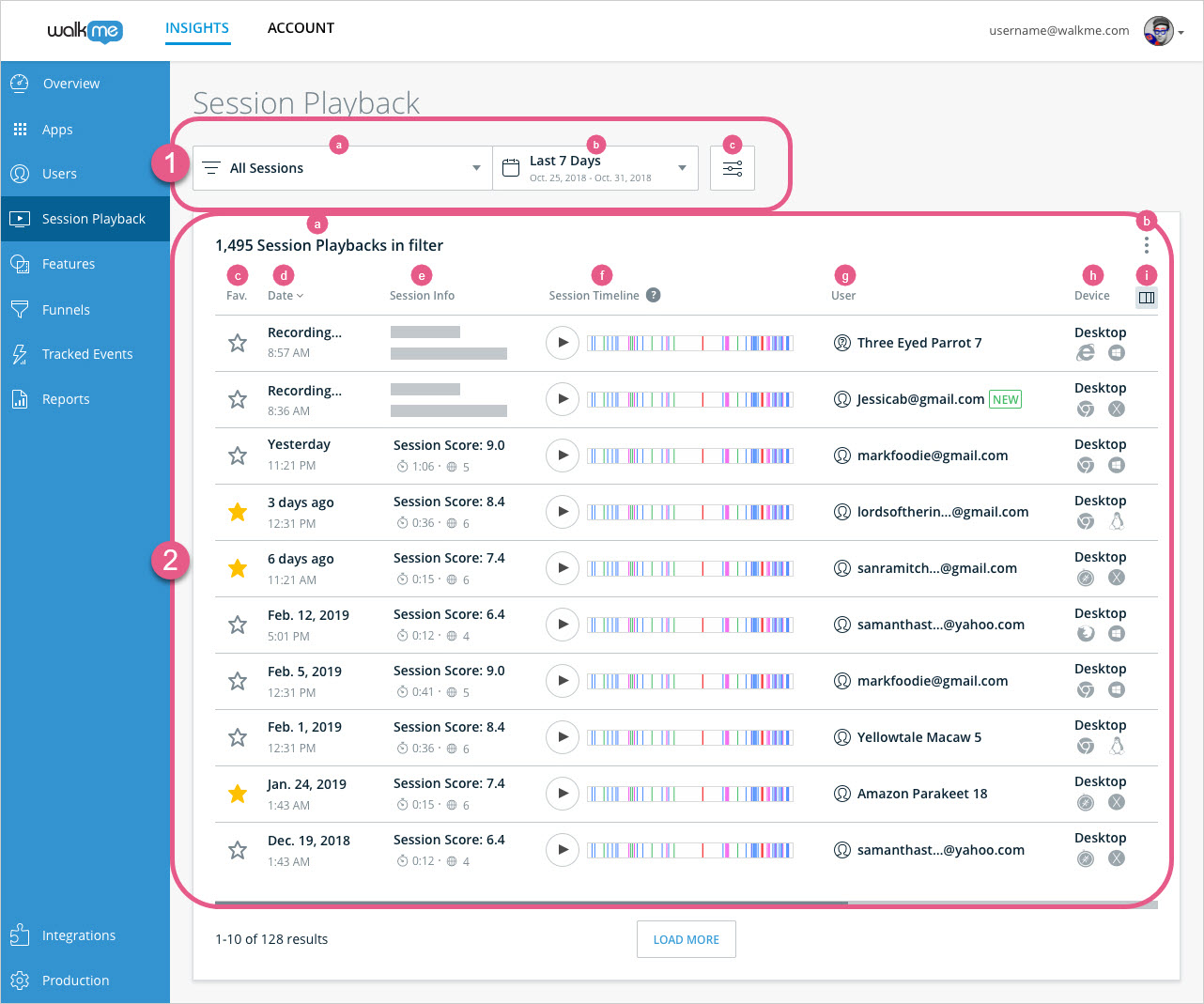 About Insights Session Playback - WalkMe Support About Insights Session Playback - WalkMe Support