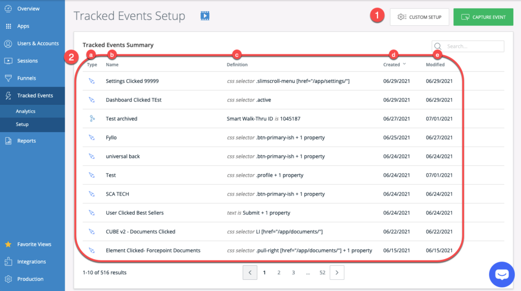 Creating General Tracked Events in Insights Classic - WalkMe Help Center