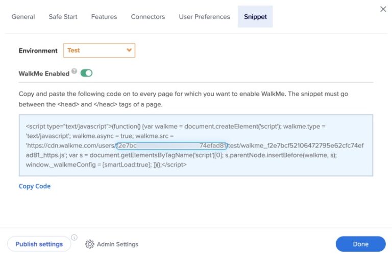 How To Retrieve Your GUID - WalkMe Help Center