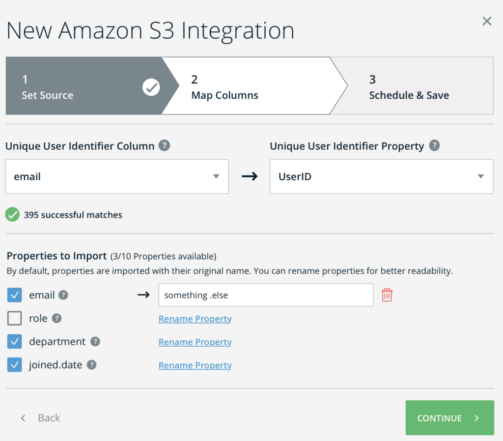 Amazon S3 Incoming Integration - WalkMe Help Center