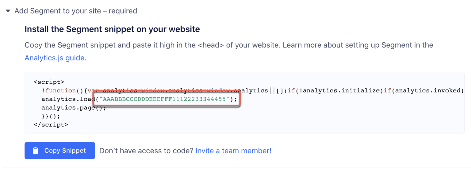 Segment Integration - WalkMe Help Center