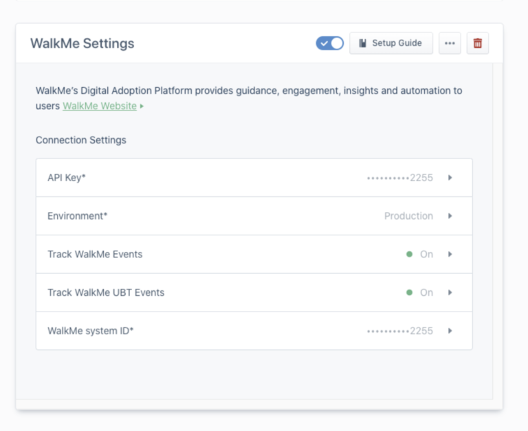 Segment Integration - WalkMe Help Center