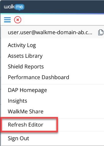 WalkMe Editor Features - WalkMe Support