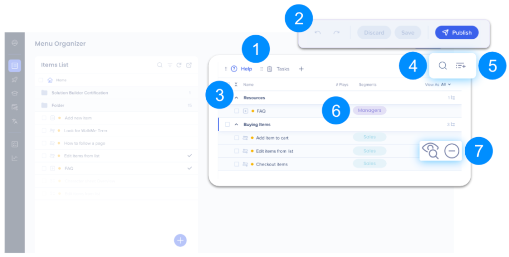 WalkMe Menu Organizer - WalkMe Help Center