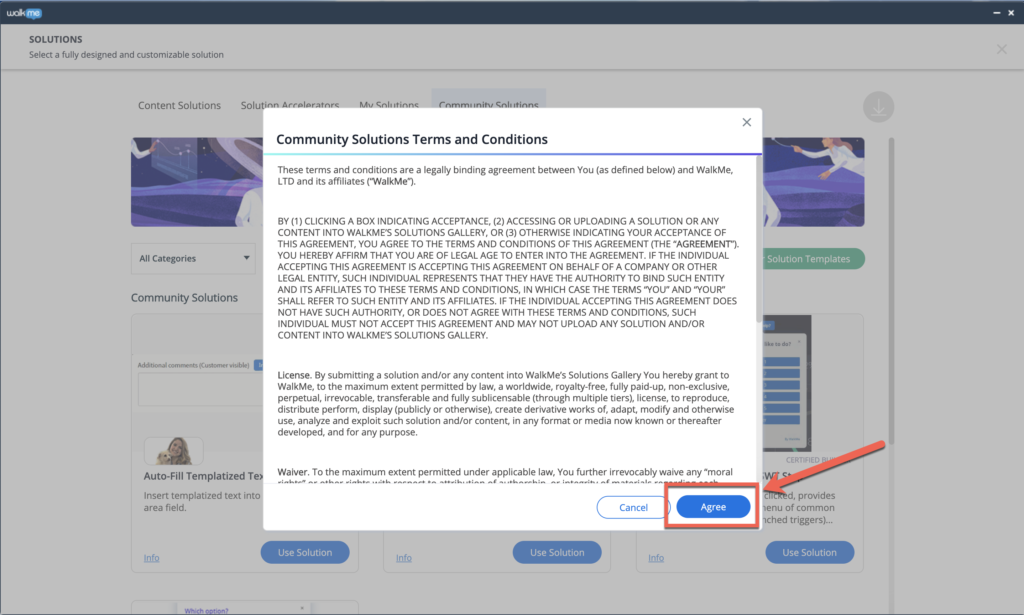 Community Solutions - WalkMe Help Center