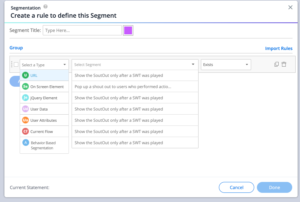 Behavior Based Segmentation - WalkMe Help Center