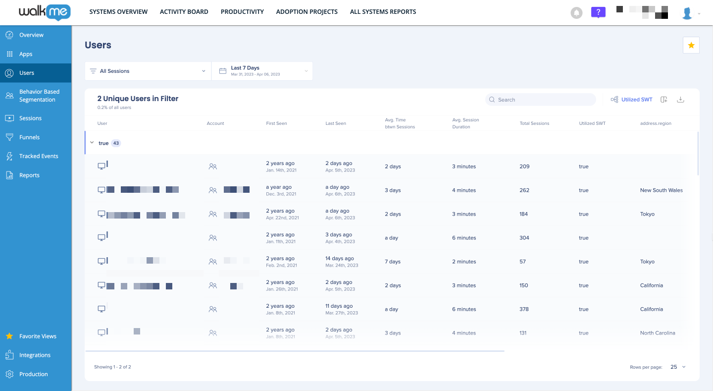 Behavior Based Segmentation - WalkMe Help Center
