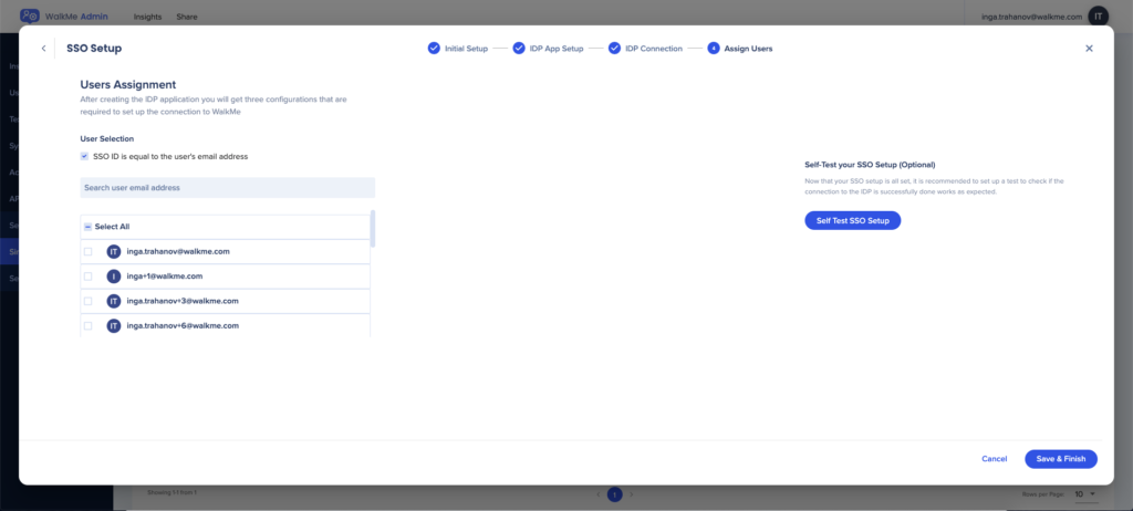 Single Sign-On (SSO) - WalkMe Help Center