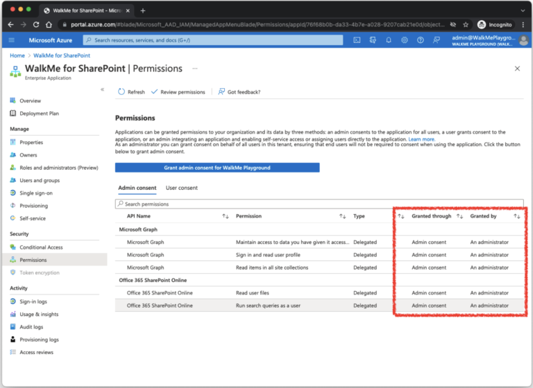 Workstation - SharePoint Integration - WalkMe Help Center