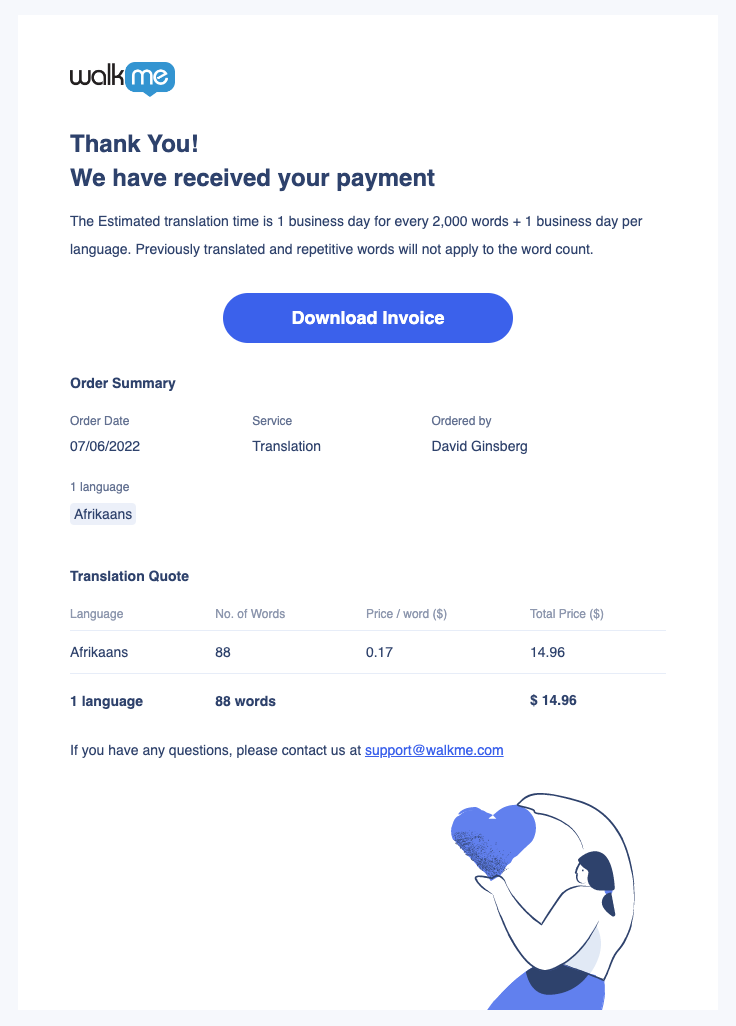 Lilt Translation Integration - WalkMe Help Center