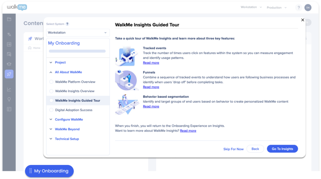 WalkMe Onboard - WalkMe Help Center