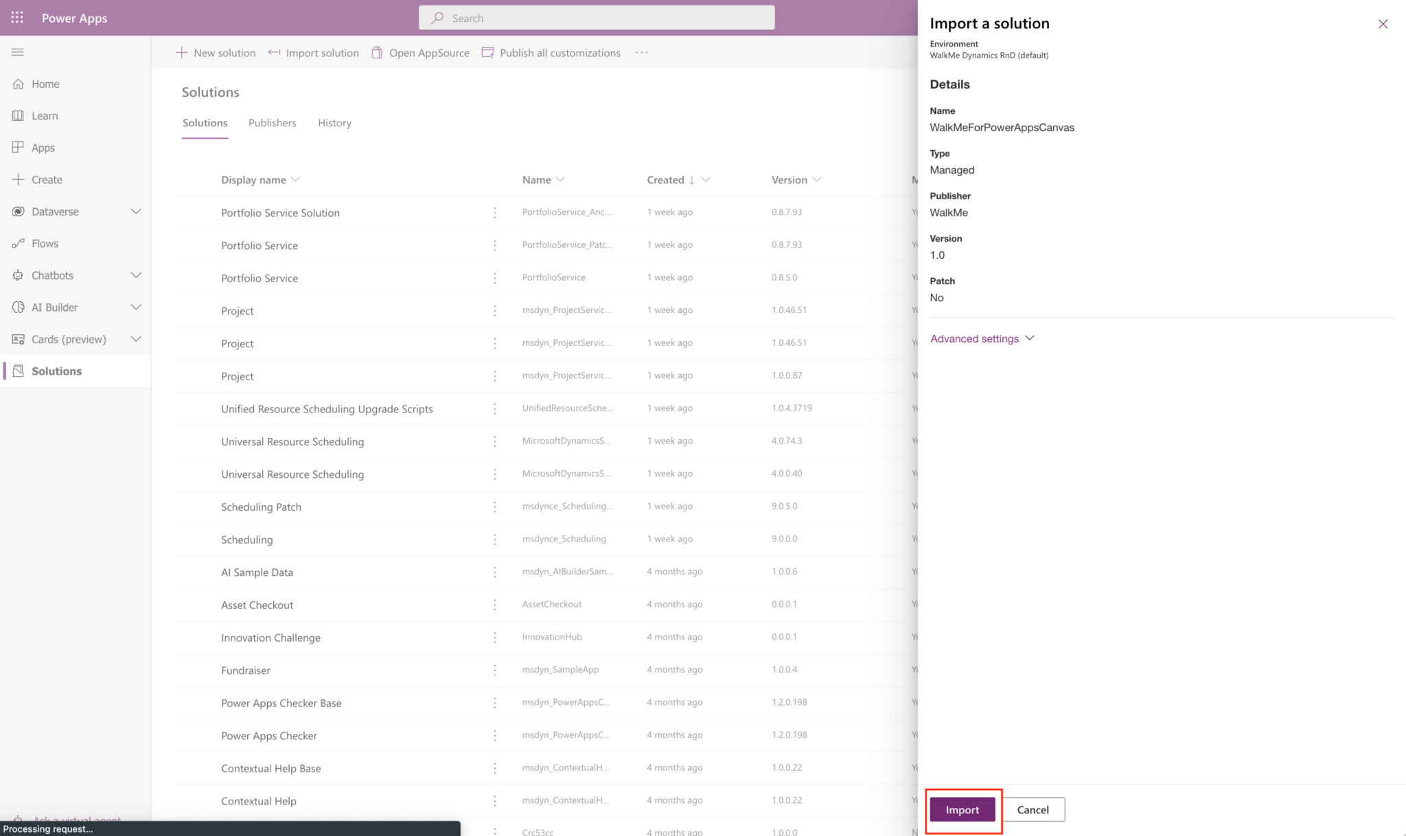 Install WalkMe for PowerApps (Canvas) - WalkMe Help Center