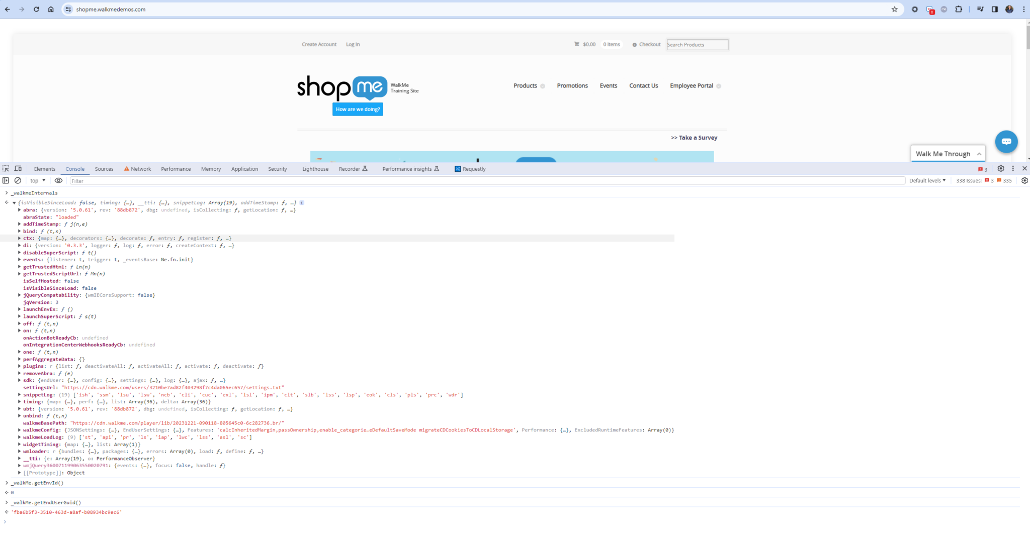 How to Take Console Screenshots for Support - WalkMe Help Center