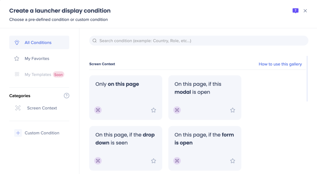 Condition Builder - WalkMe Help Center