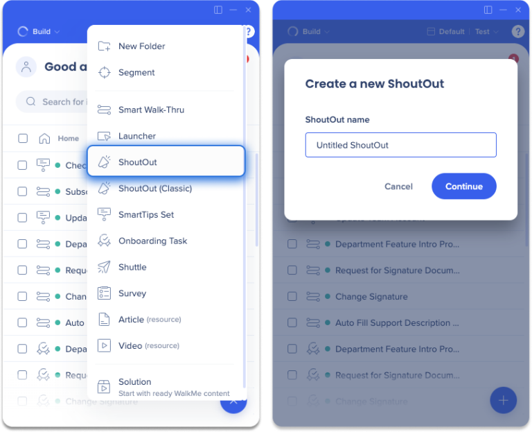 Template Gallery - WalkMe Help Center