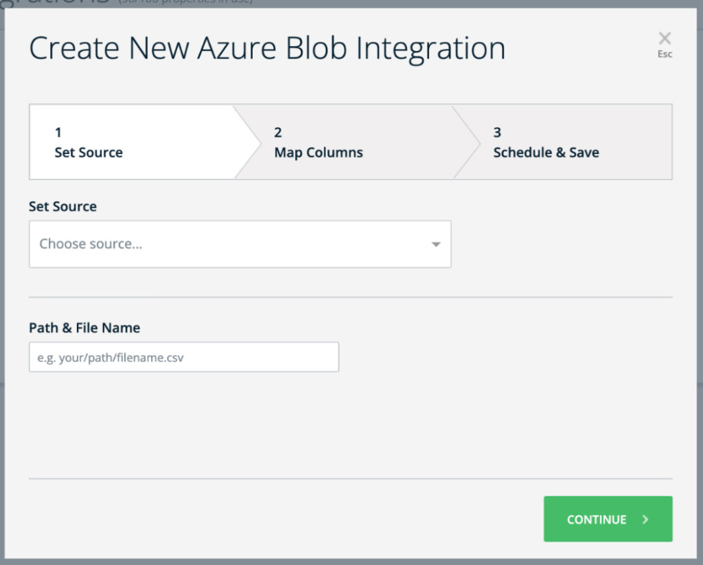 Incoming Azure Blob Integration - WalkMe Help Center