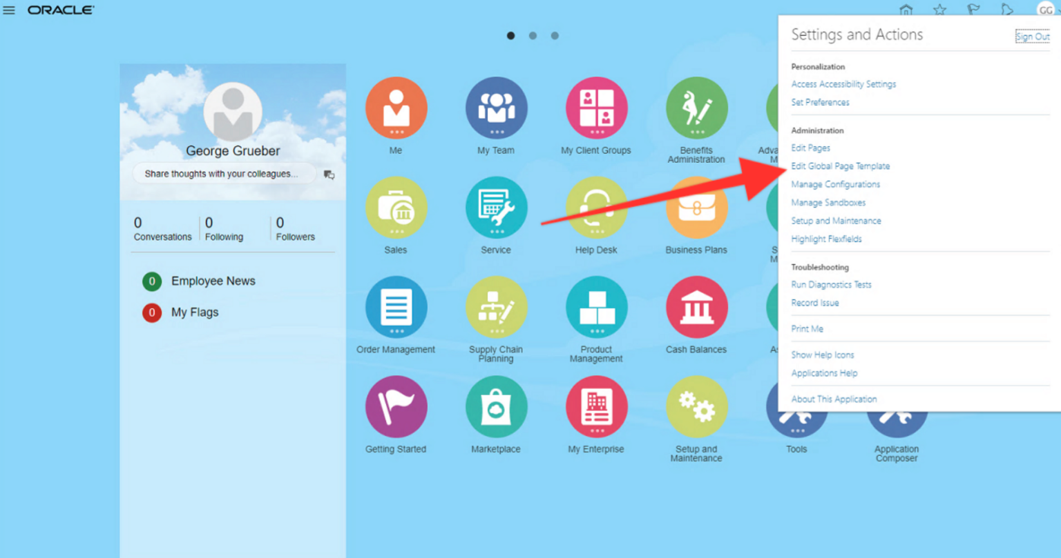 Install WalkMe into Oracle Fusion Apps - WalkMe Help Center