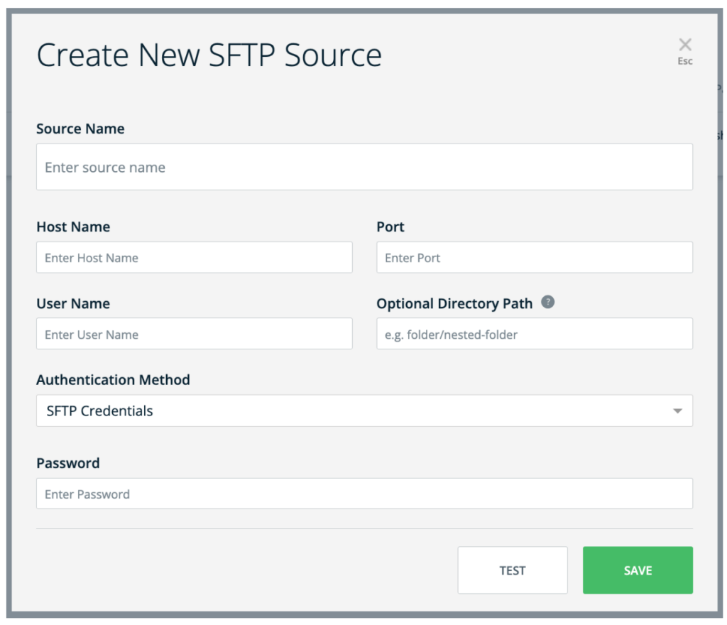 SFTP Integration - WalkMe Help Center
