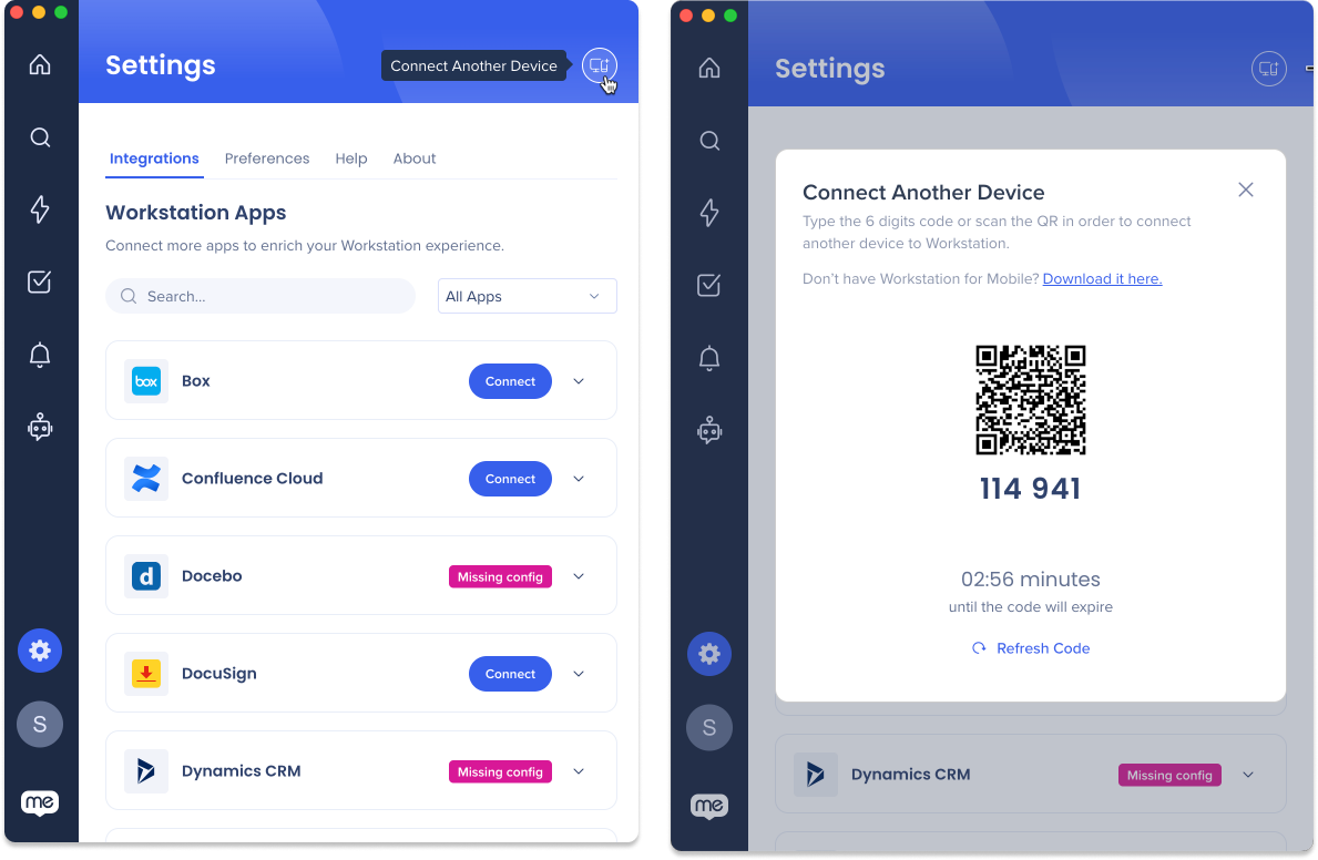 Connect Multiple Menu Devices - WalkMe Help Center