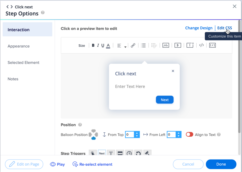 CSS - WalkMe Help Center