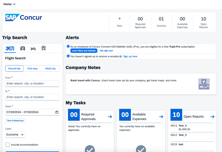 Sap Concur Ui Updates Summer 2024 Walkme Help Center
