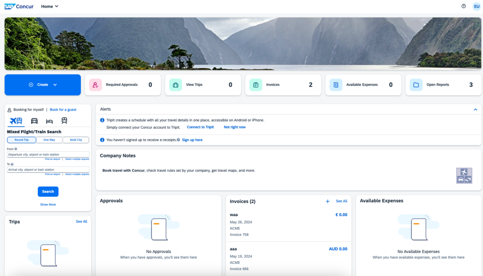 SAP Concur UI Updates (Summer 2024) - WalkMe Help Center