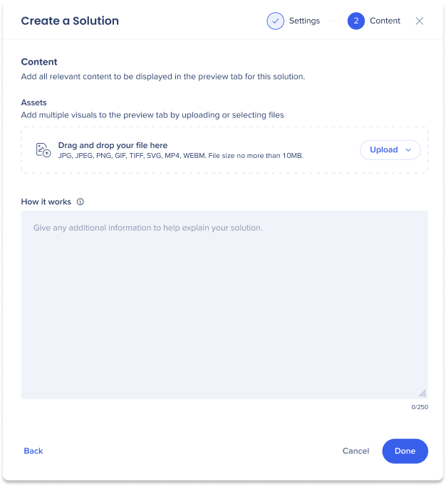 Create Solution in Content Manager - WalkMe Help Center