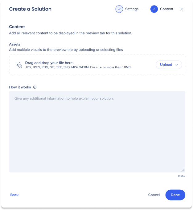 Create Solution in Content Manager - WalkMe Help Center
