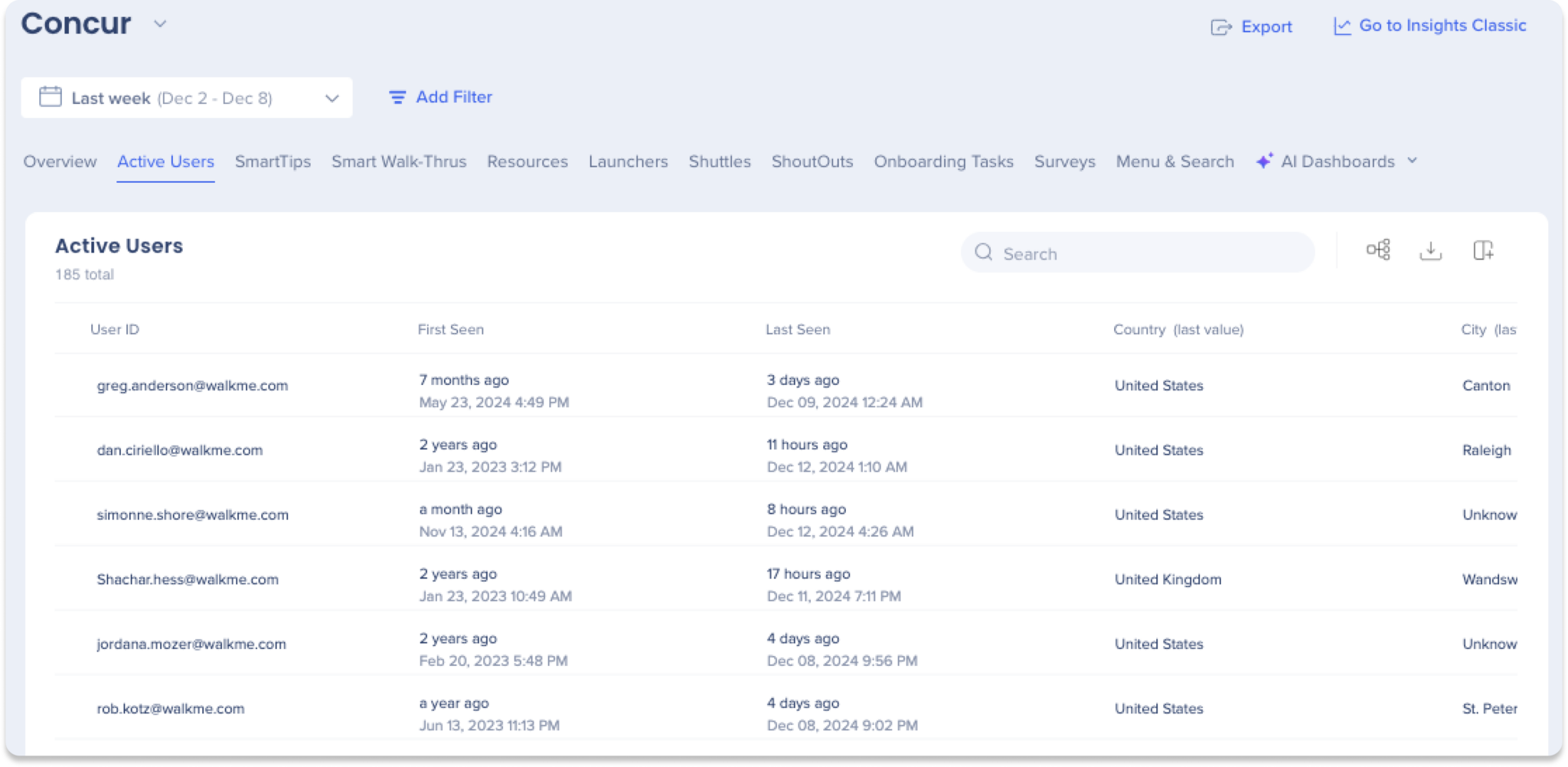 Insights: Getting Started Guide - WalkMe Help Center