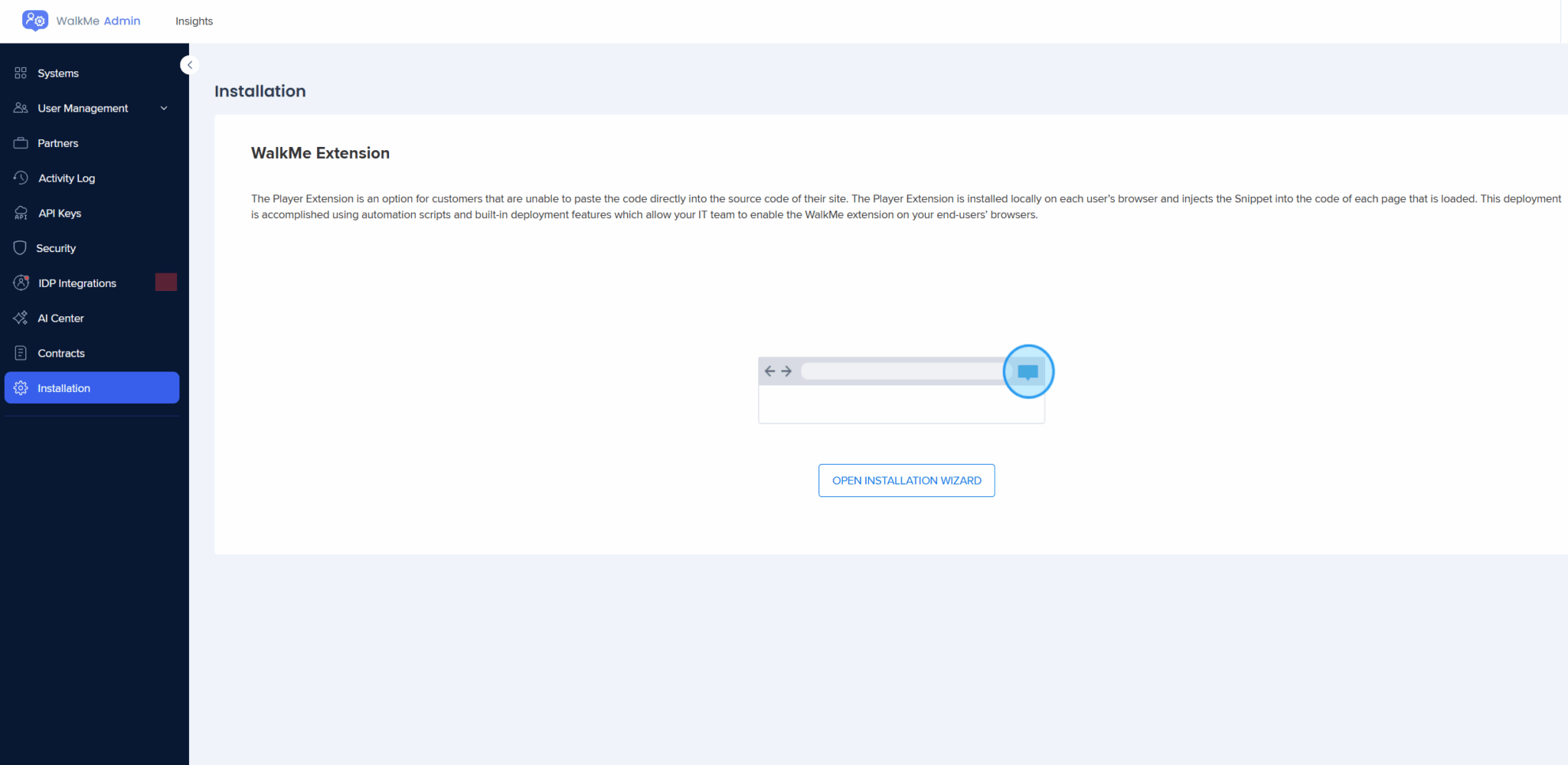 WalkMe Admin Center - WalkMe Help Center
