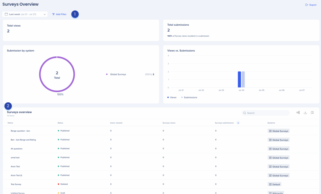 Surveys Overview - WalkMe Help Center
